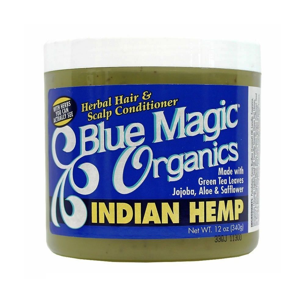 Blue Magic Original Indian Hemp Hair & Scalp Conditioner 12 oz
