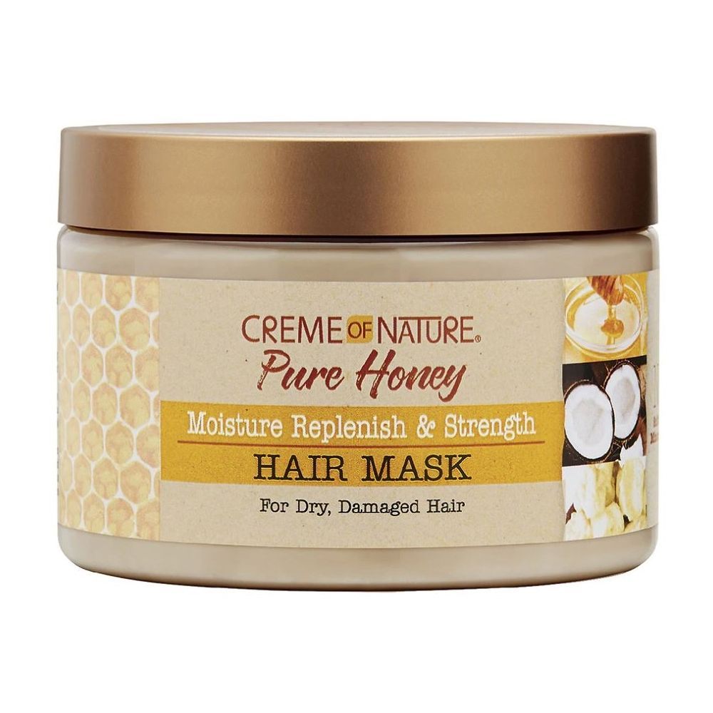 Creme of Nature Pure Honey Moisture Replenish & Strength Hair Mask 11.5 oz