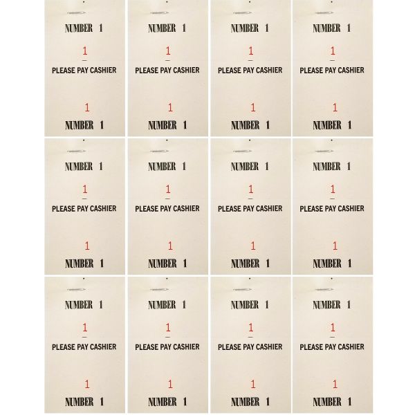 Stephan Barber Shop Check Pads [12 Pack]